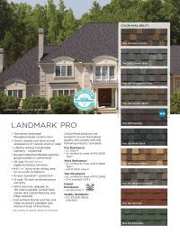 CertainTeed Landmark PRO Class 3 Shingles - Harvey Roofing & Construction